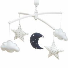 Mobile musical en bois Flowers & Butterflies : Little Dutch