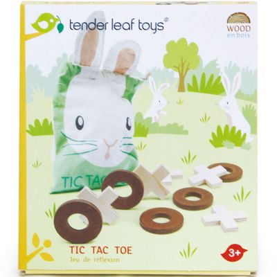 Jeu de morpion lapin Tic tac toe : Tender Leaf