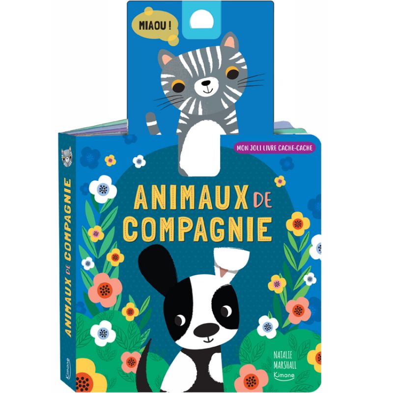 Livre cache-cache Animaux de compagnie - Editions Kimane
