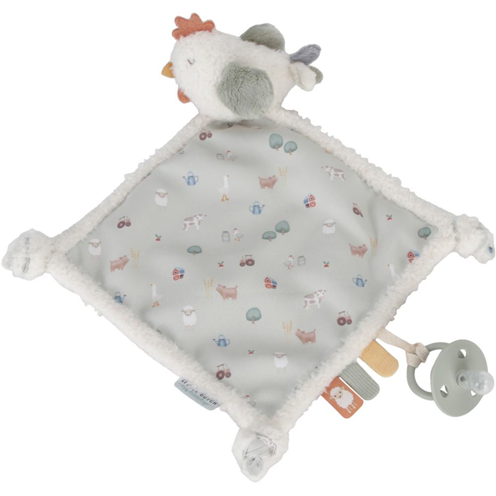 Doudou poule Little Farm - Little Dutch - Berceau Magique