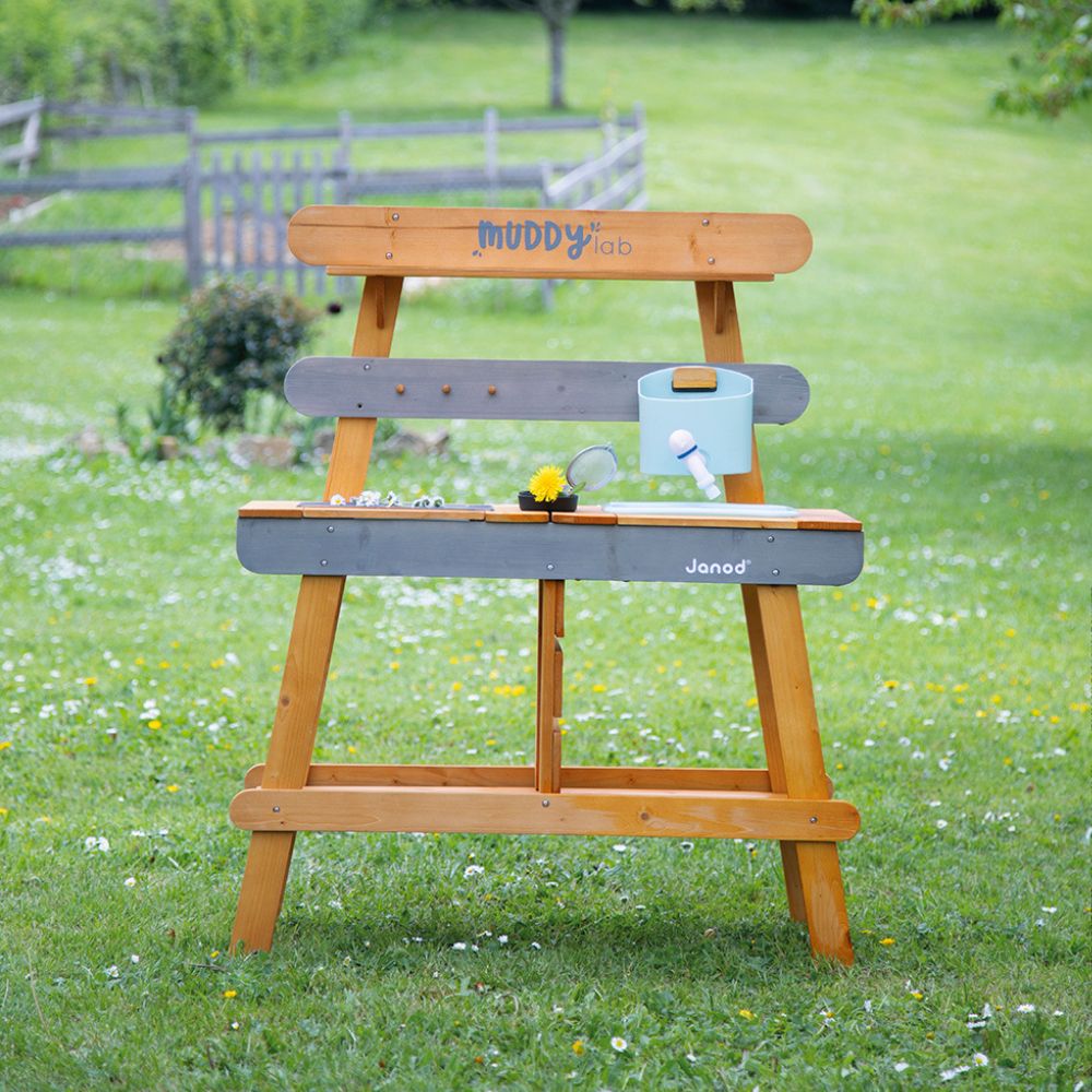 Cuisine d'extérieur en bois Muddy Lab - Janod