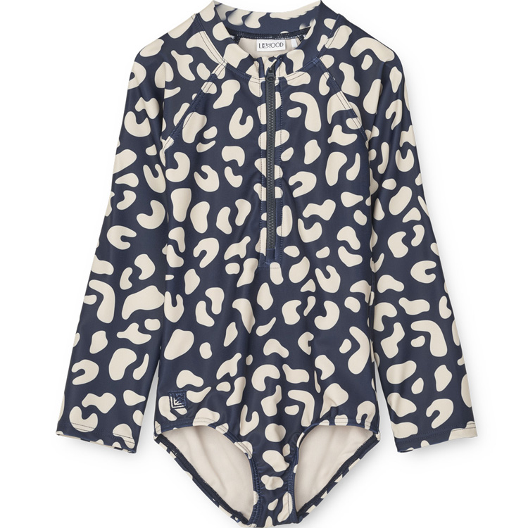 Combinaison maillot de bain Magali Leo Navy (12-18 mois)