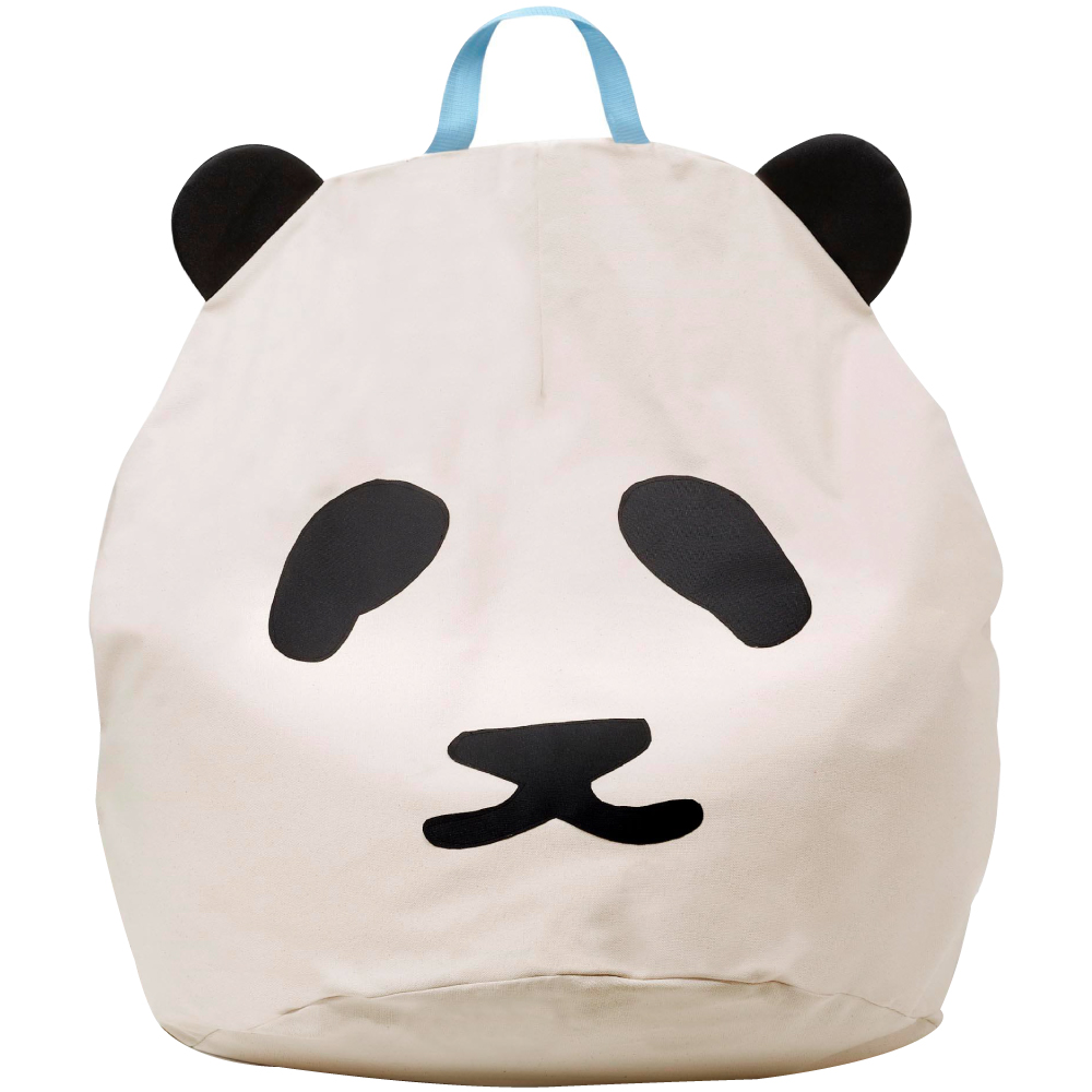 Pouf géant panda (80 x 110 cm) - BINI - Berceau Magique