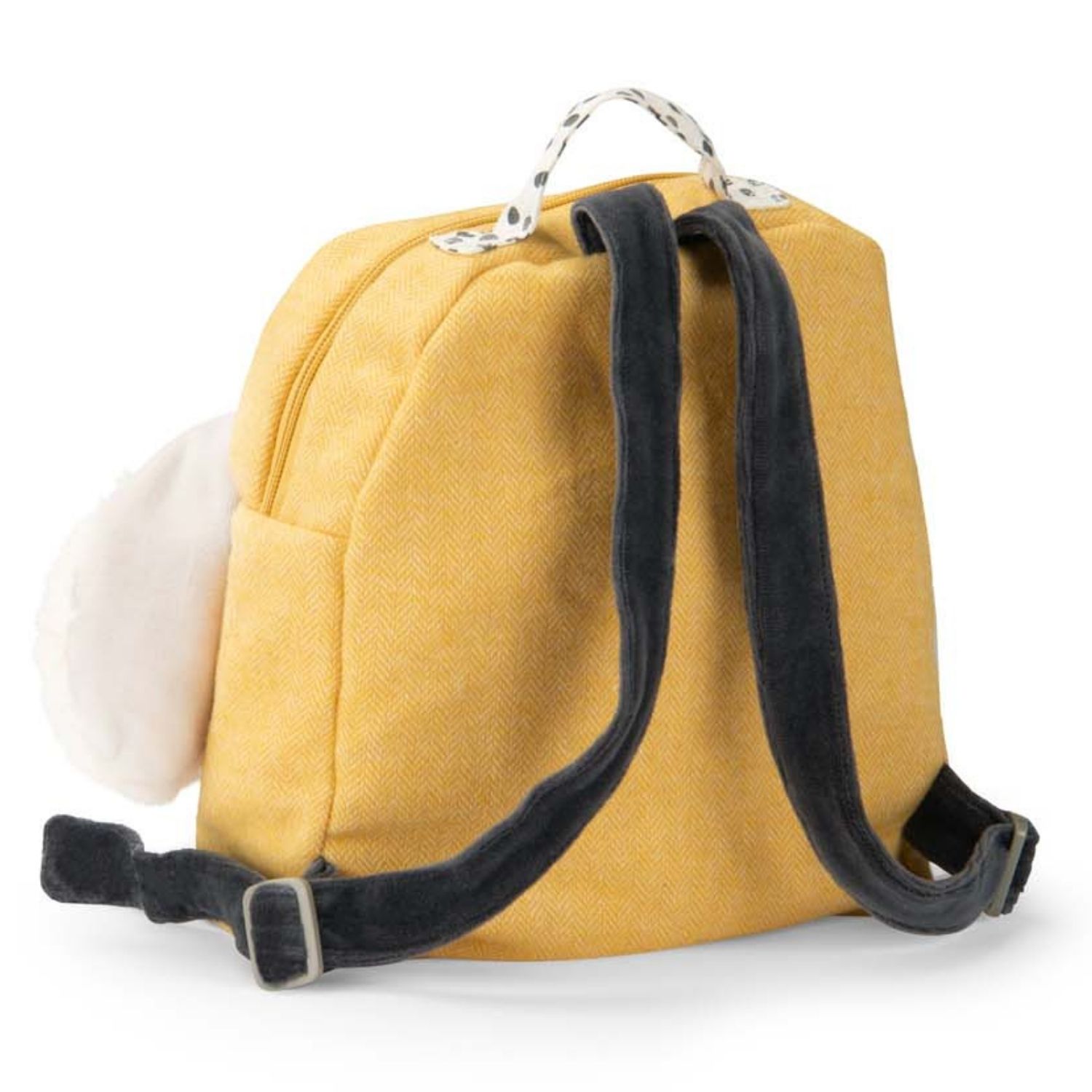 Sac à dos Pilou jaune Puce et Pilou (personnalisable)