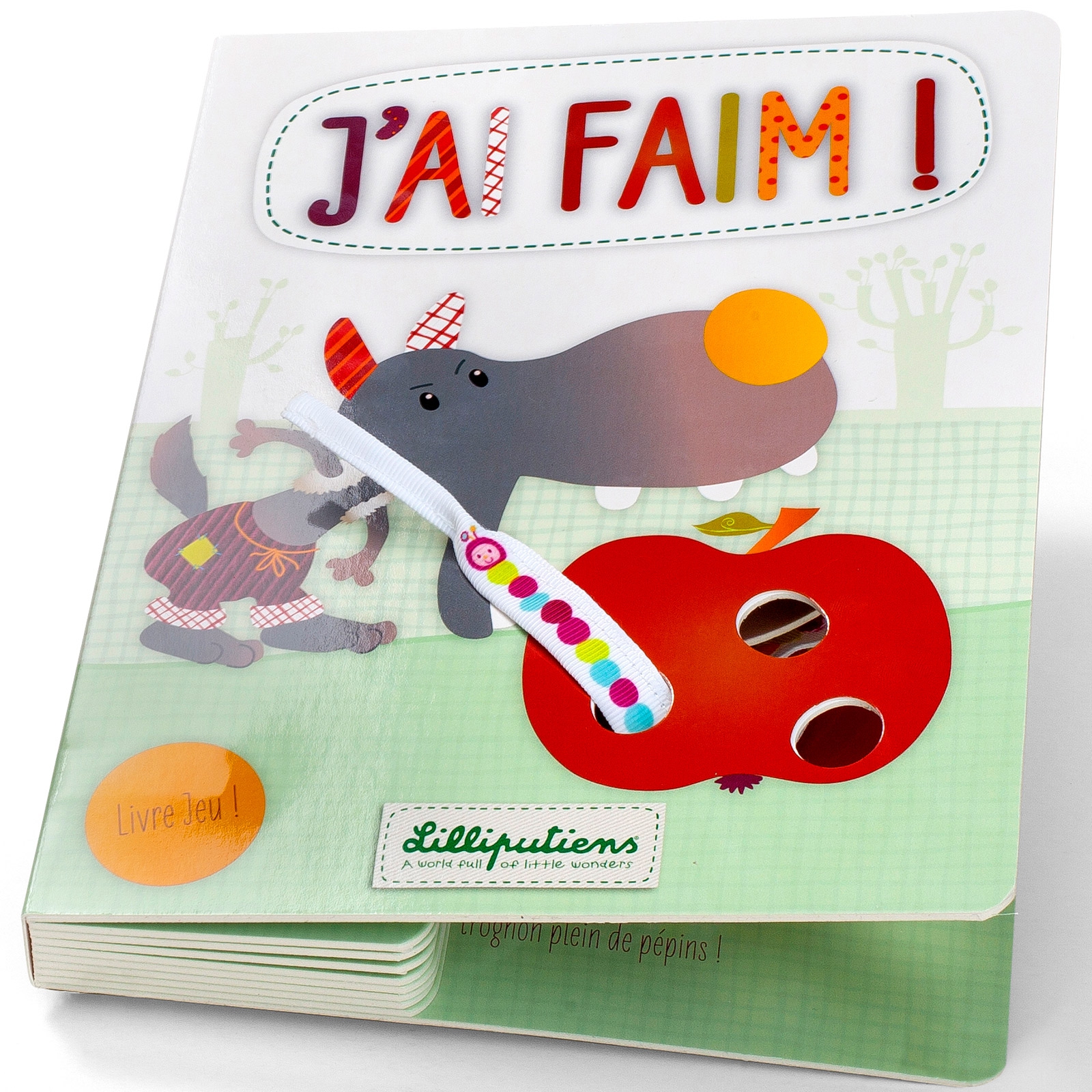 Livre d'activités J'ai faim - Lilliputiens - Berceau