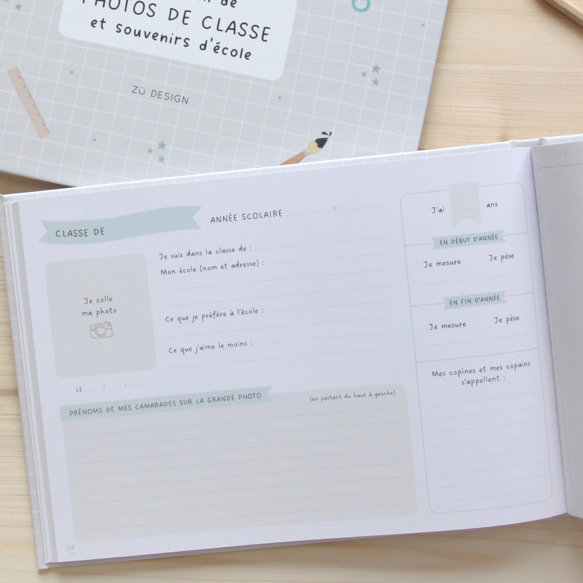 Album photos de classe et souvenirs d'école - Zü