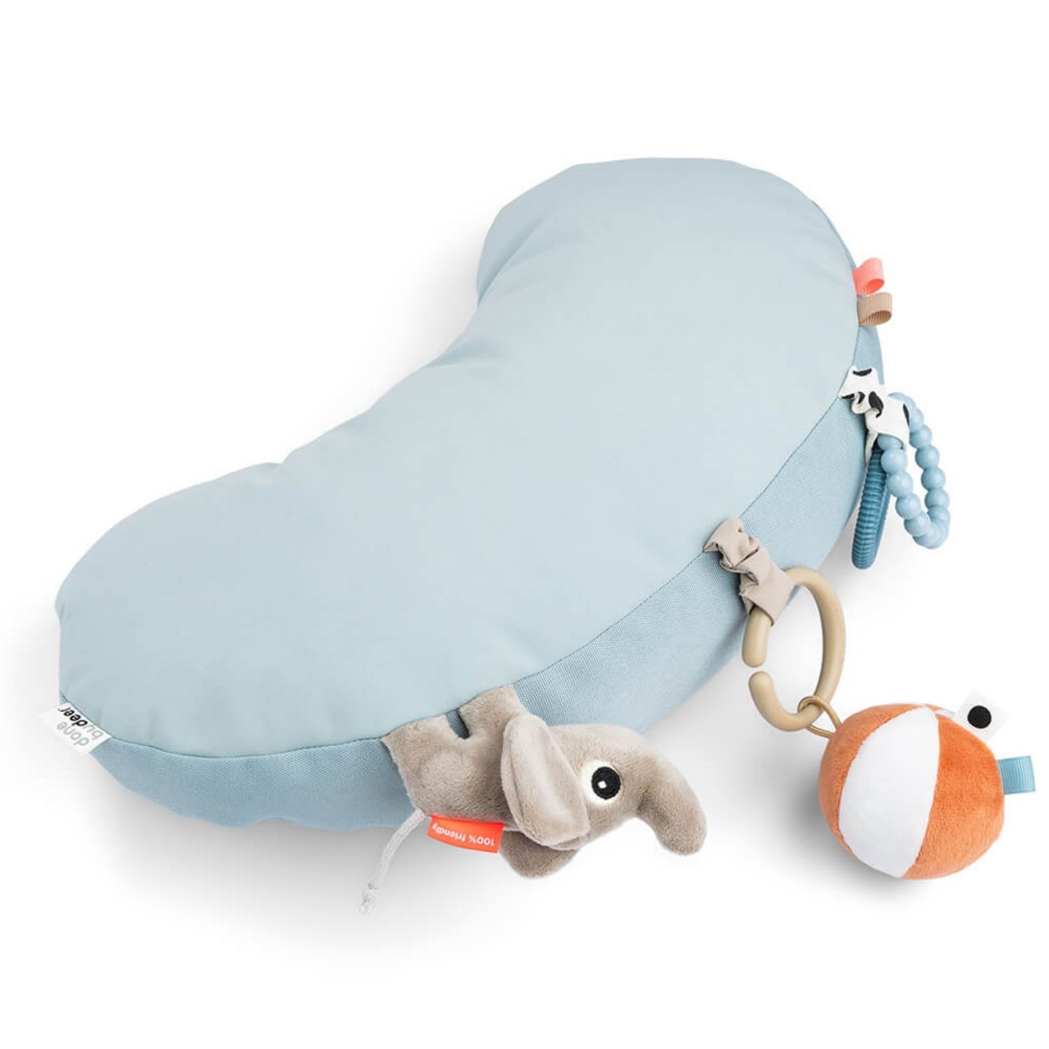 Coussin d'éveil Tummy time Playground Bleu - Done by Deer