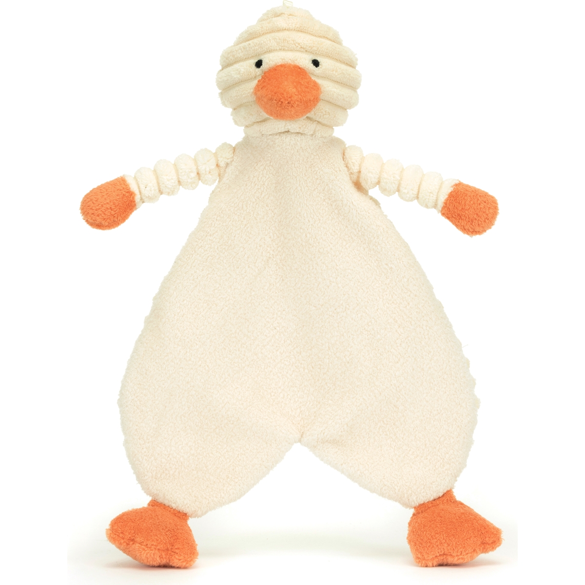 Doudou plat Cordy Roy bébé canard (23 cm) - Jellycat