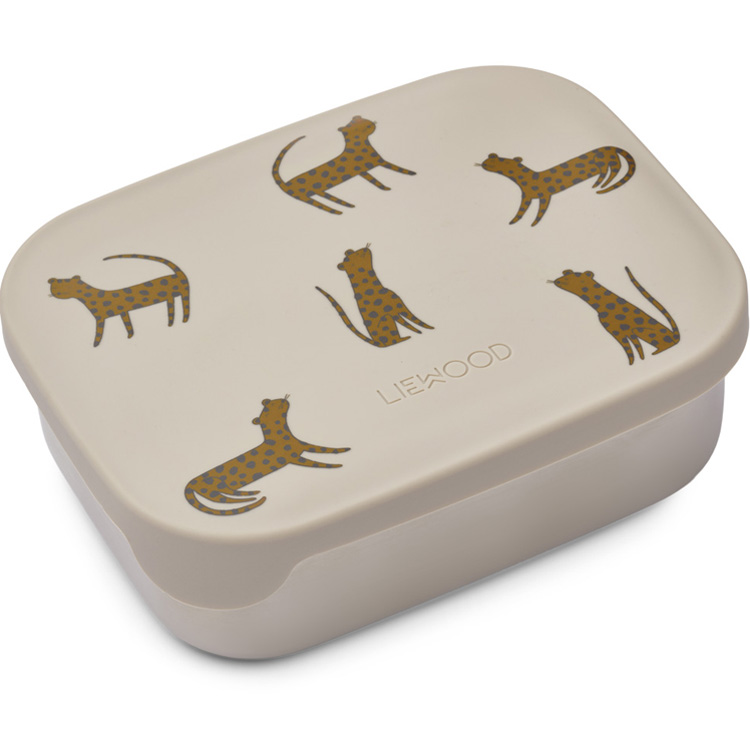 Boîte à goûter Arthur Leopard sandy - Liewood