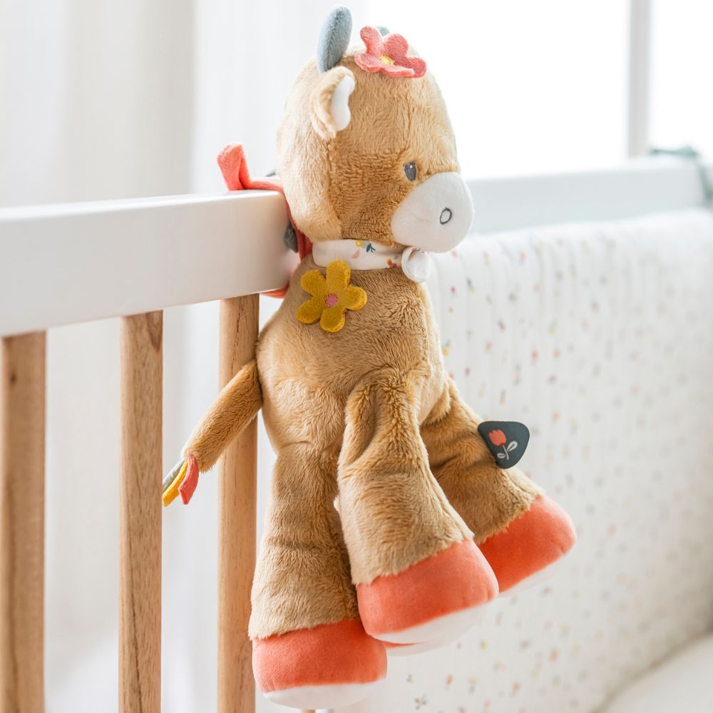 Peluche musicale Mila la vache (30 cm) - Nattou